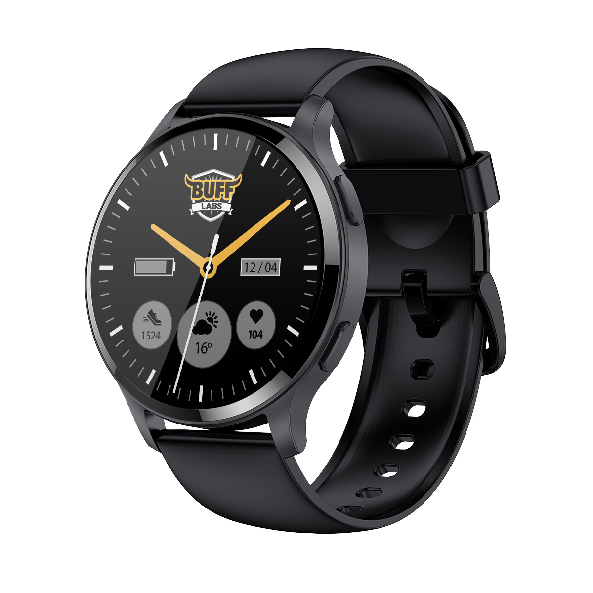 Buff BW11 Akıllı Saat 1.43 Inc IP68 Metal Black